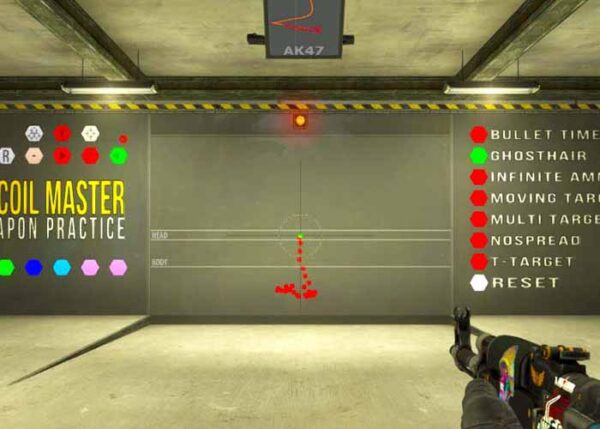 Recoil Master - Spray Training - CS LAB