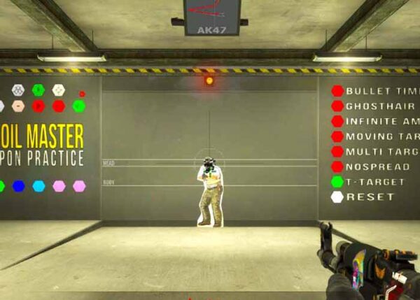 Recoil Master - Spray Training - CS LAB