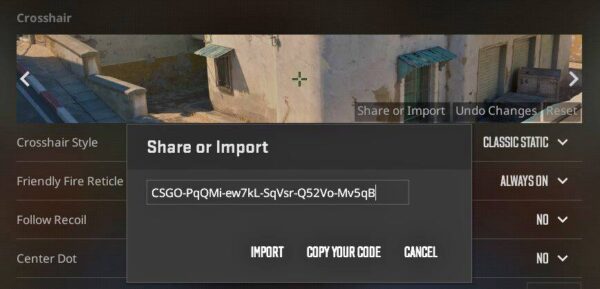 Top 10 Crosshair Codes Used by Pro Players - CS LAB