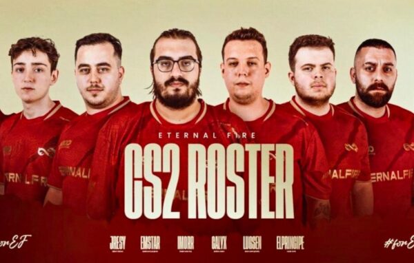 Eternal Fire Announces New CS2 Roster Featuring Calyx and imoRR - CS LAB